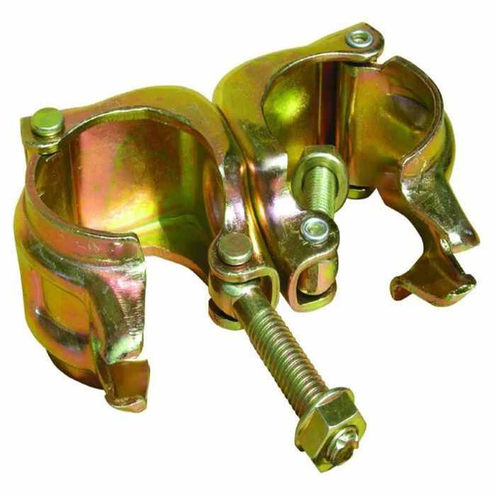 De gesmede Steiger Dubbele Koppeling Gegalvaniseerde EN74 Gestampte 48. ...